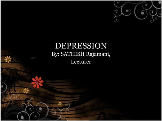Depression powerpoint | PPT