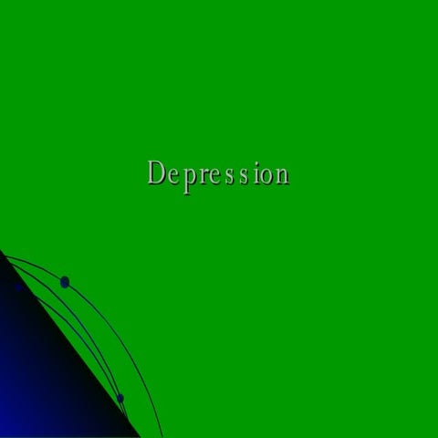 Depression | PPT