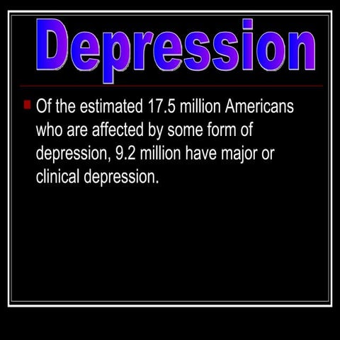 Depression | PPT