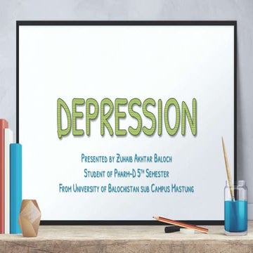 Depression | PPTX