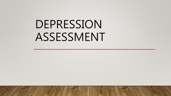 Beck depression-inventory-real-time-report | PDF