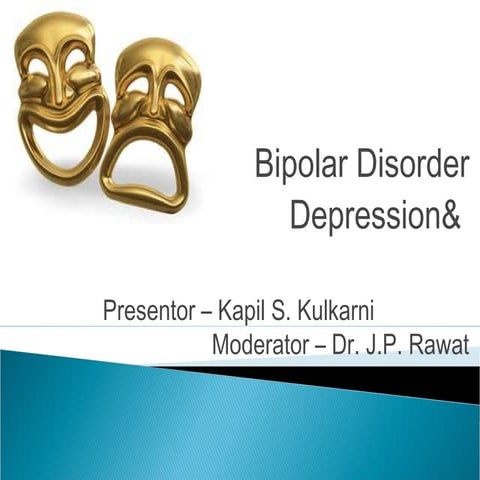 Depression & bipolar disorder | PPT