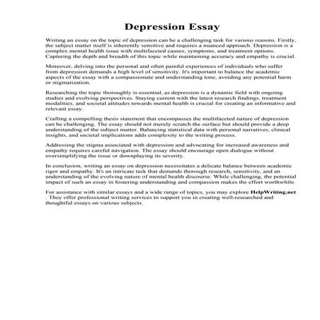 Depression Essay.pdf