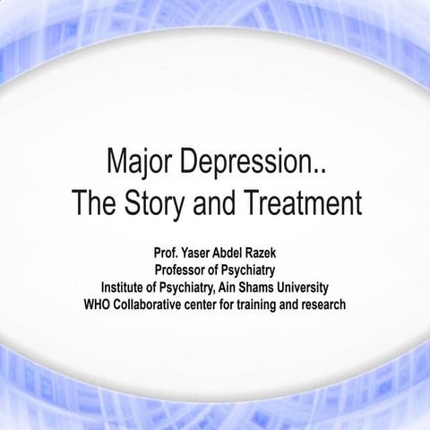Depression feb2012 | PPT