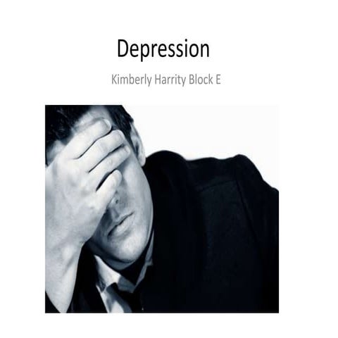 Depression powerpoint | PPTX