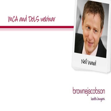 Deprivation of liberty – the 'acid test' in the courts and potential ...