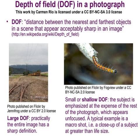 Depth of field | PPT