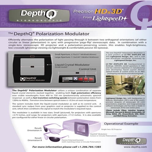 Depth Q Polarization Modulator 2009 P D F W E B V1 2 | PDF