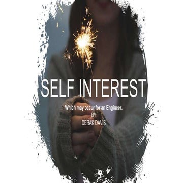 Self Interest | PPTX