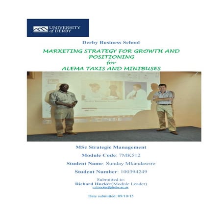 Derby Marketing Strategy Assignment final .pdf