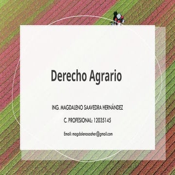 Comprehensive Overview of Derecho Agrario: Land Rights, Ejidos, and ...