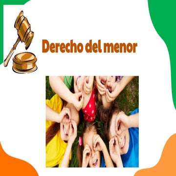 DERECHO DEL MENOR (AVANCES).pptx