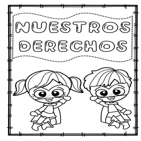 DERECHOS DEL NIÑO-IMÁGENES PARA COLOREAR.pdf