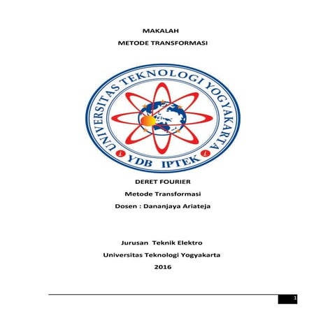 Metode Transformasi | DOC