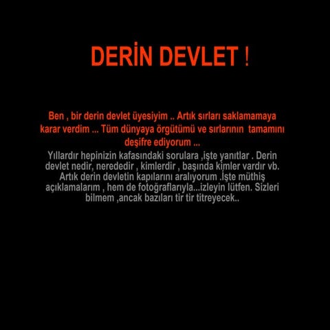 Derin Devlet | PPS