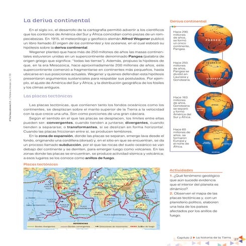 Deriva continental y origenes del relieve | PDF