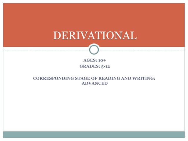 Five Stages Of Spelling Development | PPTX