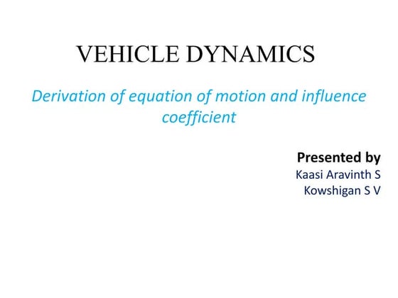 DEGREE OF FREEDOM OF A KINEMATIC MECHANISM | PPTX