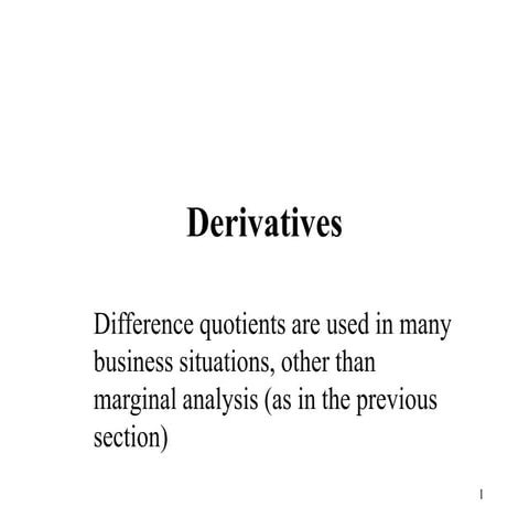 derivative.ppt