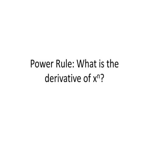Derivatives | PPTX