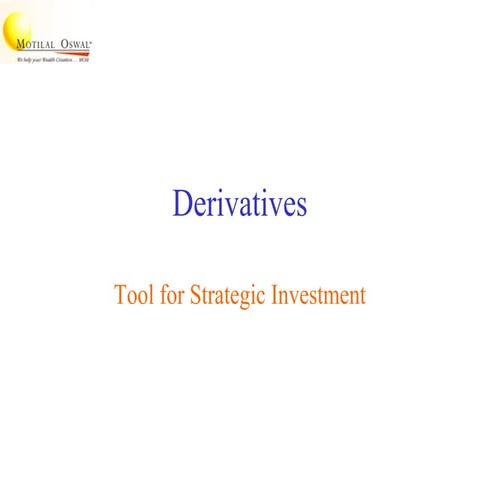 Derivatives | PPT