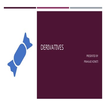 Derivatives | PPT