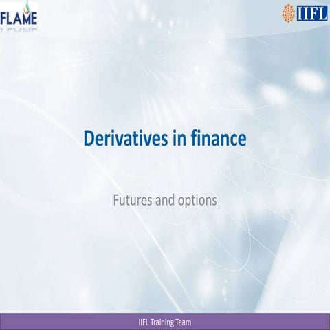 Financialderivativesppt priyanka | PPTX