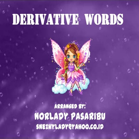 Derivative Words | PPSX