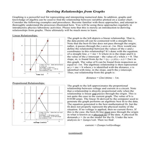 Deriving relationships from graphs | PDF