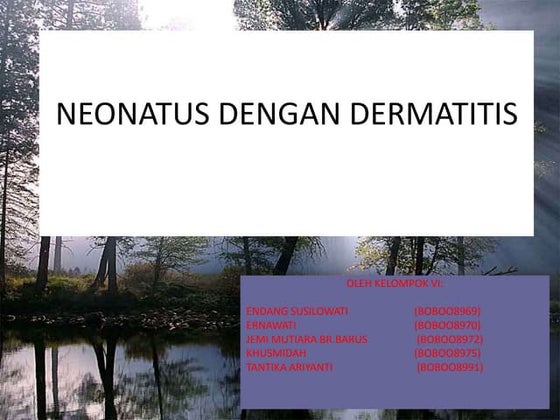case report dermatitis atopik stase kulit kelamin | PPTX