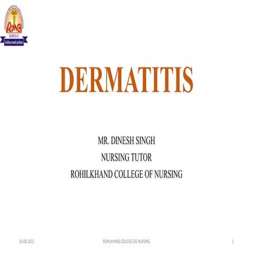 Dermatitis Pptx