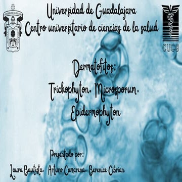Dermatofitos Trichophyton, Microsporum, Epidermophyton.pdf