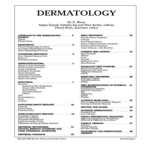Dermatology | PDF