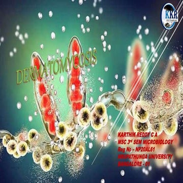 DERMATOMYCOSIS Epidermophyton KKR.pptx