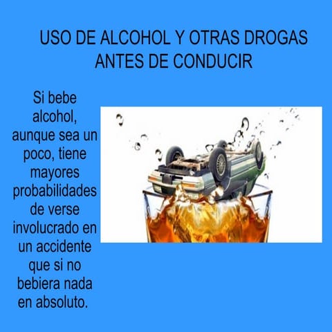 alcohol al conducir | PPT