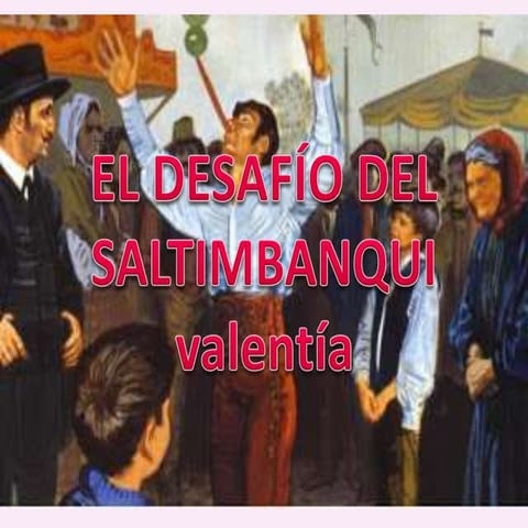 Desafío del saltimbanqui (5) | PPTX