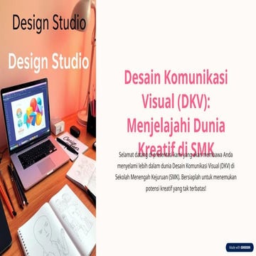 406896977-PRESENTASI-JURUSAN-Desain komunikasi visual | PPTX
