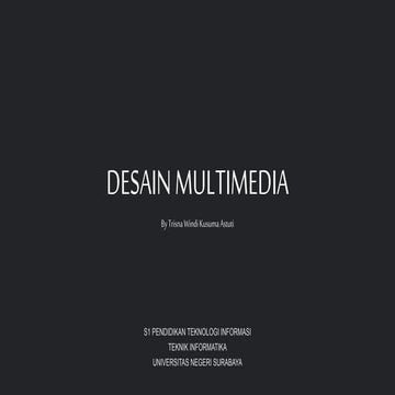 Desain multimedia | PPT