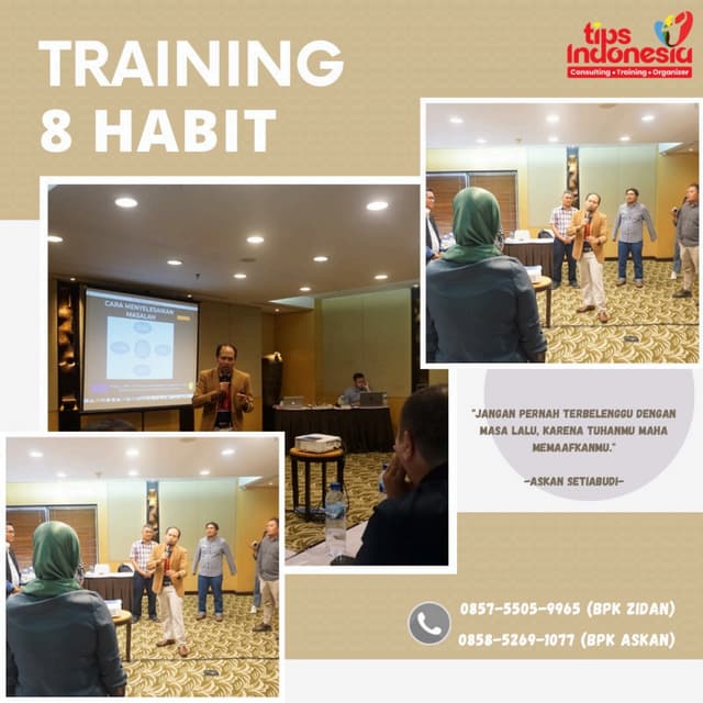 JASA TRAINING 8 HABIT KOTA MALANG, TIPS INDONESIA, 0858–4027–8033 | PDF