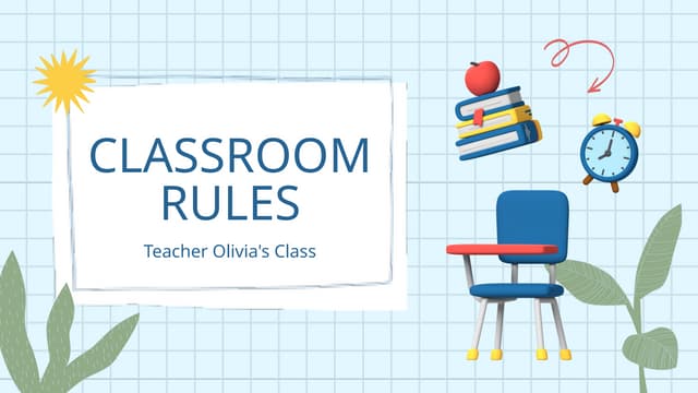 Classroom-Rules for grade -7,8,9,10.pptx | Education