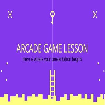 Desain Templat PPT Arcade Game Lesson by Slidesgo.pptx