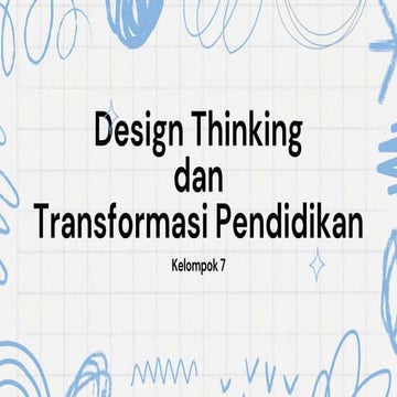 Desain Thinking dan transformasi pendidikan .pptx