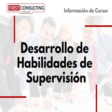 Curso Desarrollo de Supervisión Efectiva | PDF