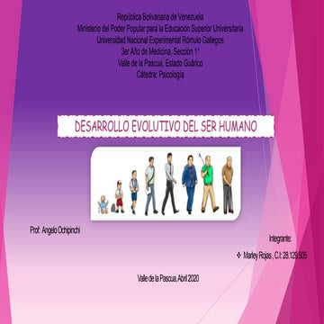 Desarrollo Evolutivo | PPTX