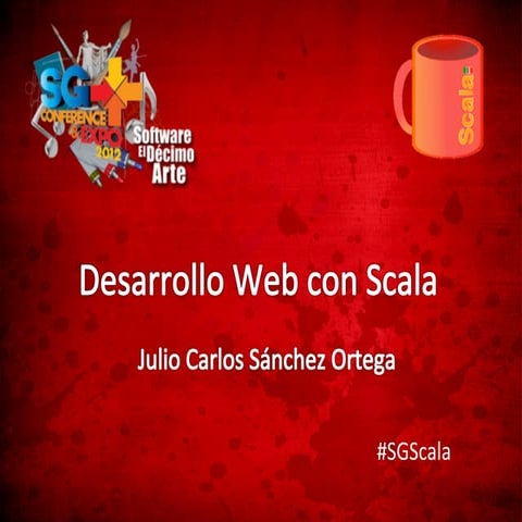 Desarrollo web con scala | PDF