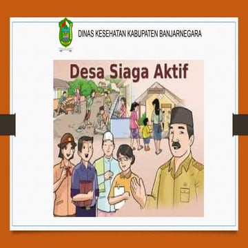 materi tentang Desa siaga untuk FKD Desa | PPTX