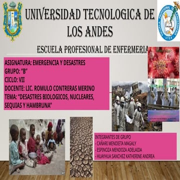 DESASTRES BIOLOGICOS, NUCLEARES, SEQUIAS Y HAMBRUNA.pptx