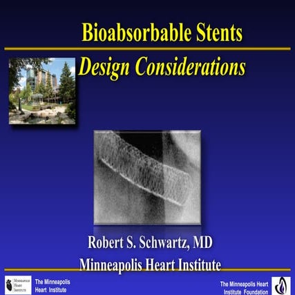 Des bioabsorbable stents tct 2010 | PPT
