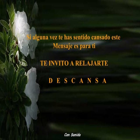 Descansa | PPSX