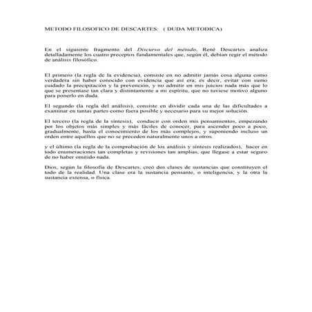 Método de Descartes | PPTX